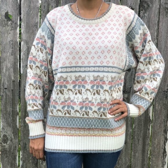 jason maxwell | Sweaters | Vintage Jason Maxwell Ivory Sweater | Poshmark